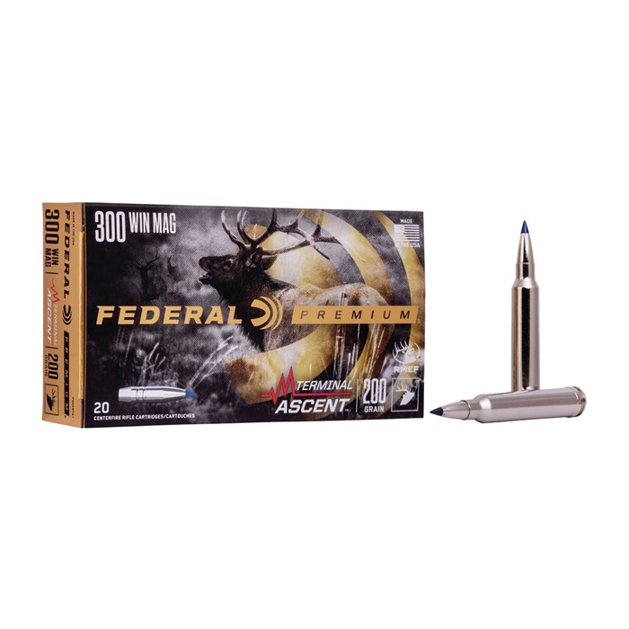 Federal Premium Terminal Ascent 200gr .300 Win Mag Ammo - High ...