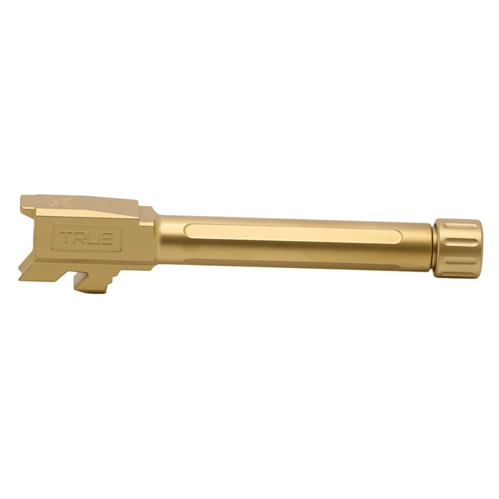 TRUE PRECISION HELLCAT PRO 3.7'' THREADED BARREL 1/2''X28 GOLD TIN ...