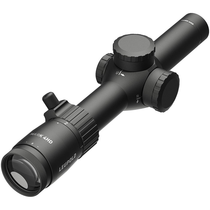 LEUPOLD MARK 4HD 1-4.5X24MM SFP ILLUMINATED FIREDOT BDC RETICLE BLK ...