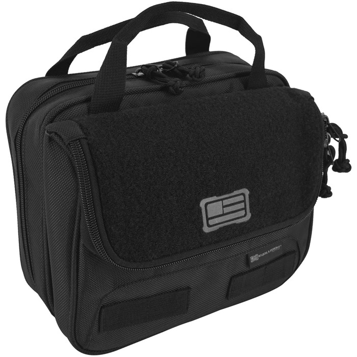 Evolution Outdoor 51283-EV Tactical Double Pistol Case, 1680D, Black ...