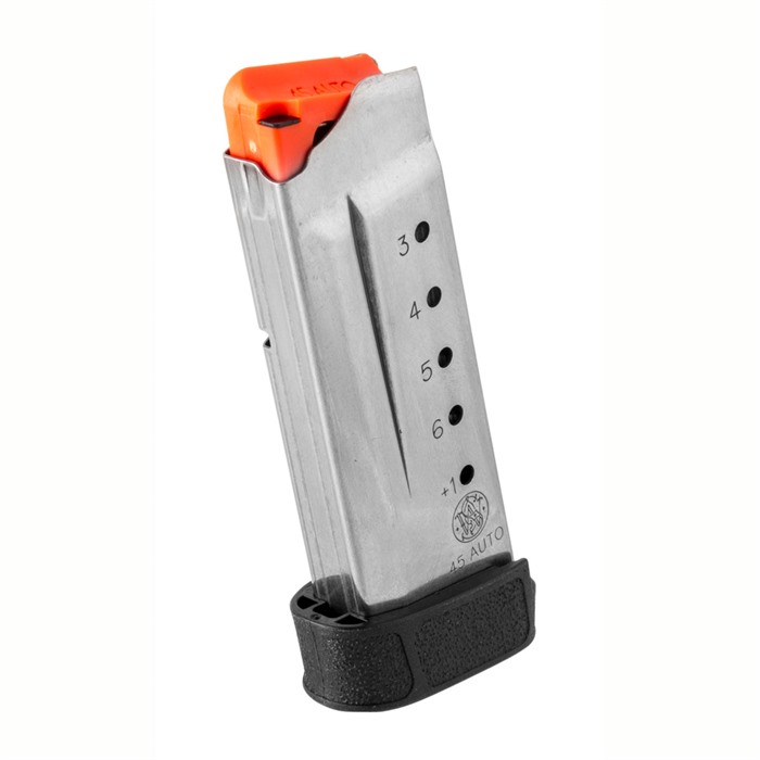 Smith & Wesson Magazine 45 ACP 7Rd Stainless Fits Shield 3005567 ...