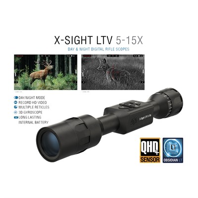 X-SIGHT LTV 5-15X50MM SFP MULTI RETICLE DAY/NIGHT SCOPE BLK - Night ...