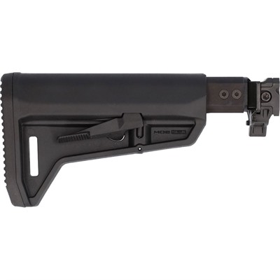 MPX/MCX FOLDING STOCK LOW PROFILE PICATINNY INTERFACE BLACK - AR15 ...